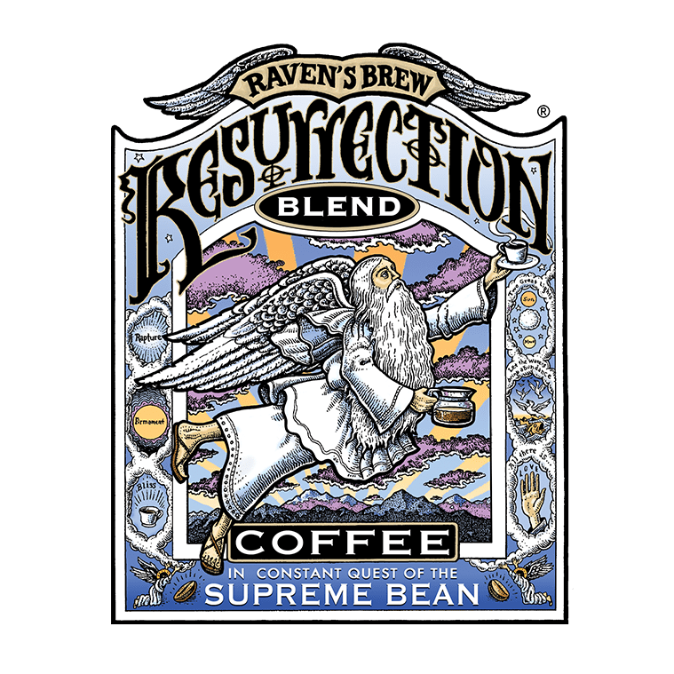 12oz Resurrection Blend® Coffee – Raven's Brew Coffee, Inc.