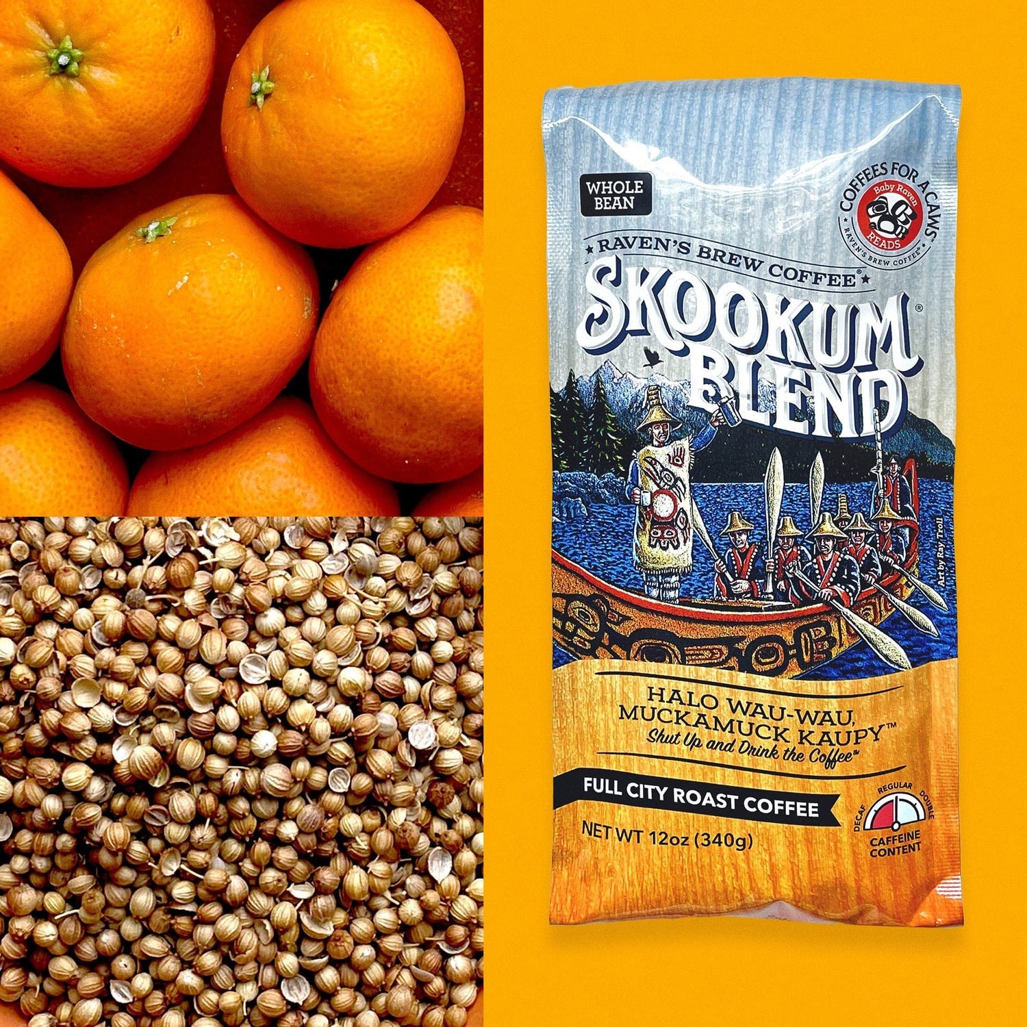 Skookum® Blend Coffee – Raven's Brew Coffee, Inc.